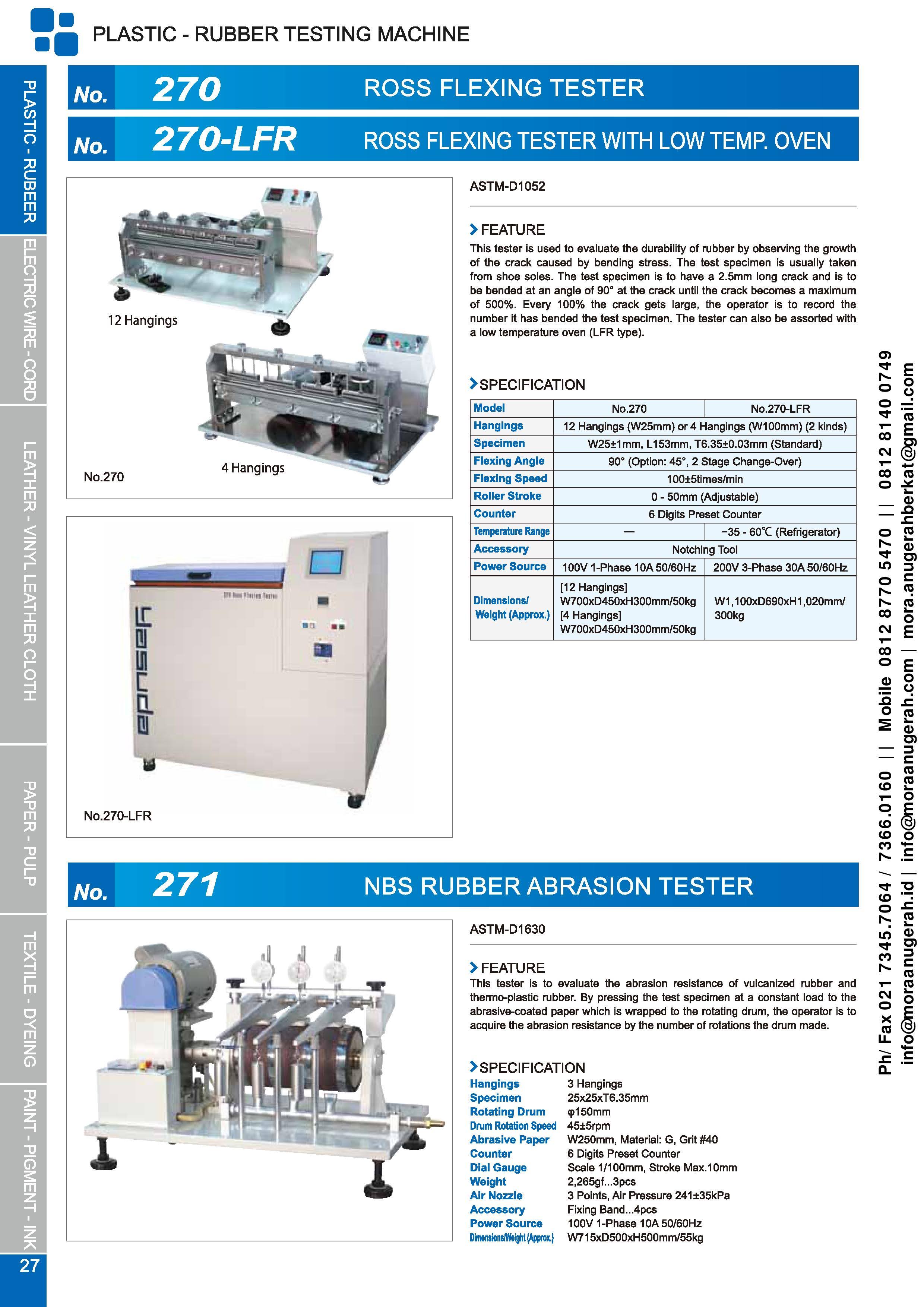 Supplier Alat Uji NBS Rubber Abrasion Tester – Supplier Alat Laboratorium