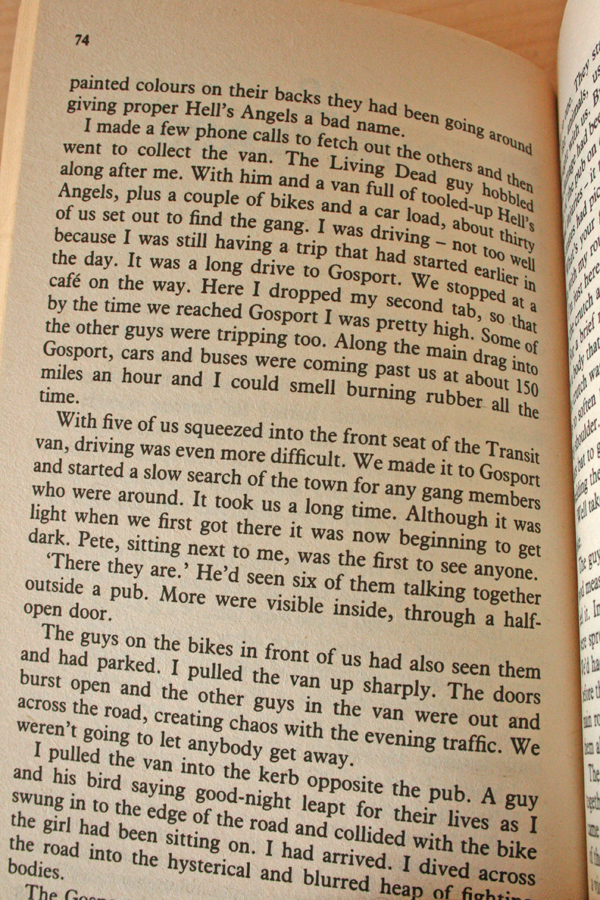 Greasy Kulture: ::SOLD:: Hell's Angel by Brian Greenaway