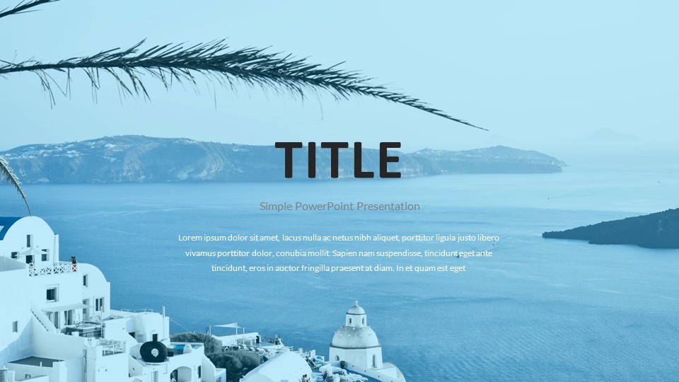 Introduction Presentation on nature and tourism | backgrounds powerpoint