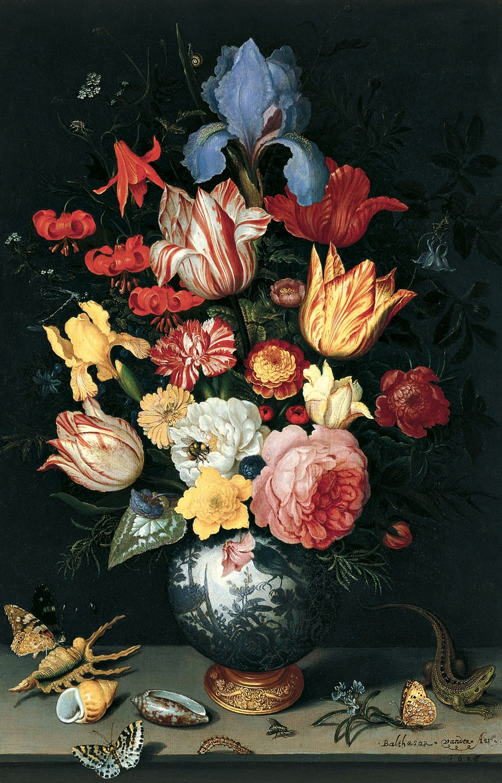 Spencer Alley: Balthasar van der Ast (Flowers, Shells, Lizards)