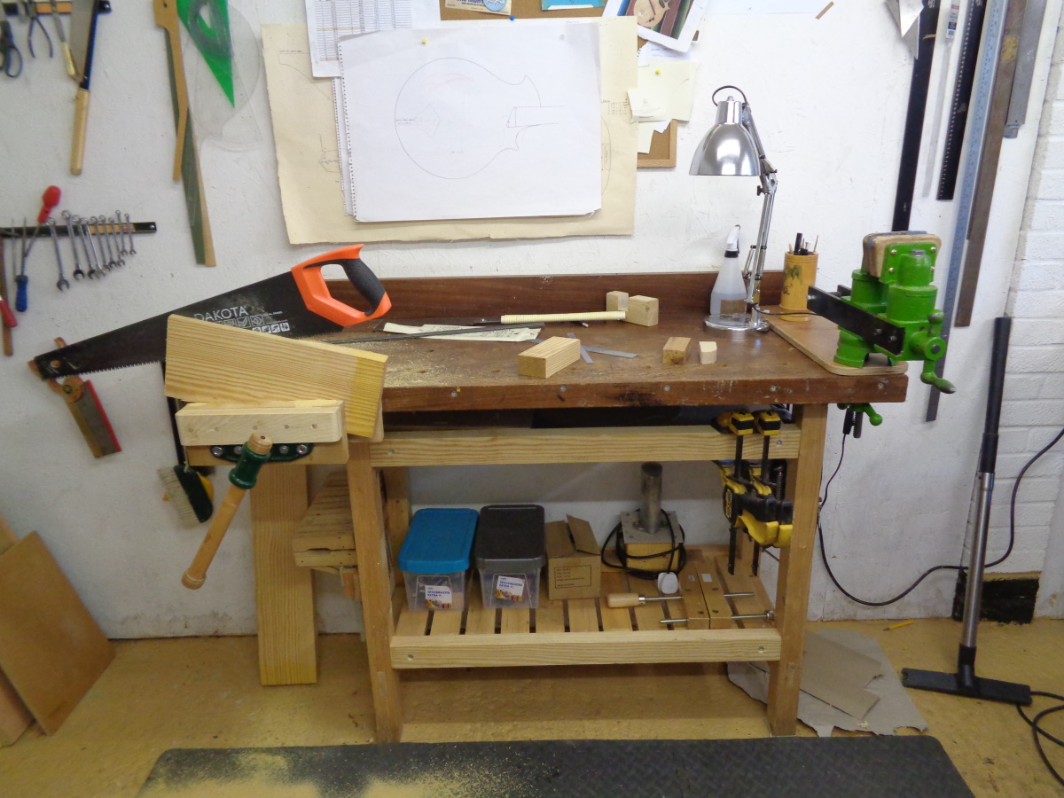 A Luthier's Blog: The Workbench works!