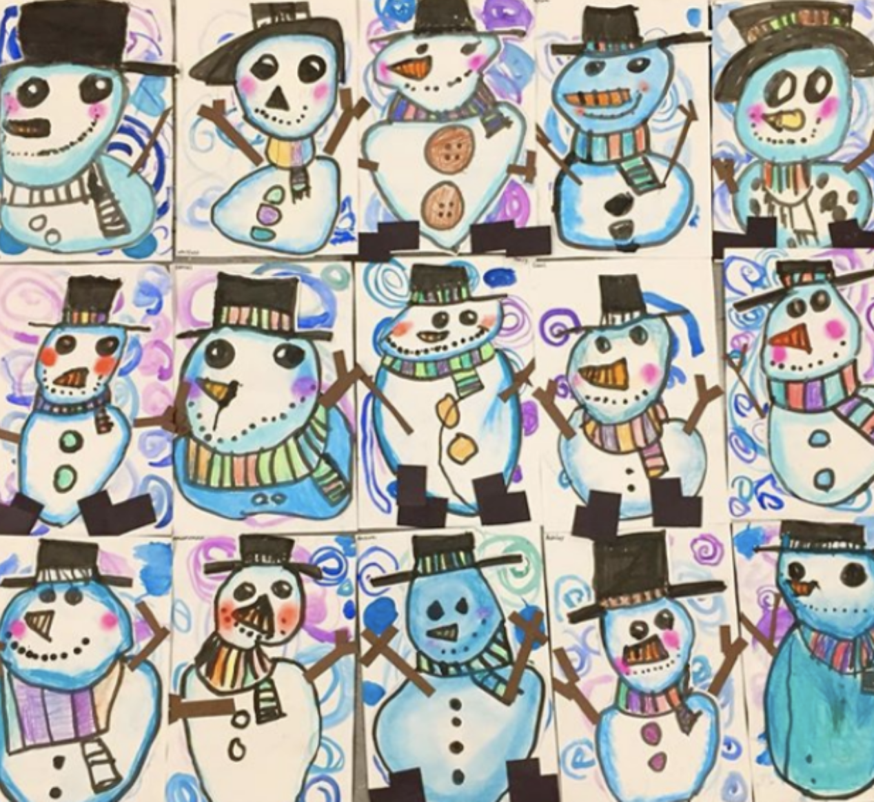 Cassie Stephens: Favorite Winter Art Lessons!
