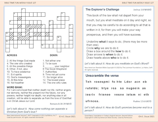 Coloring Pages for Kids by Mr. Adron: Free Children's Bible Activity ...