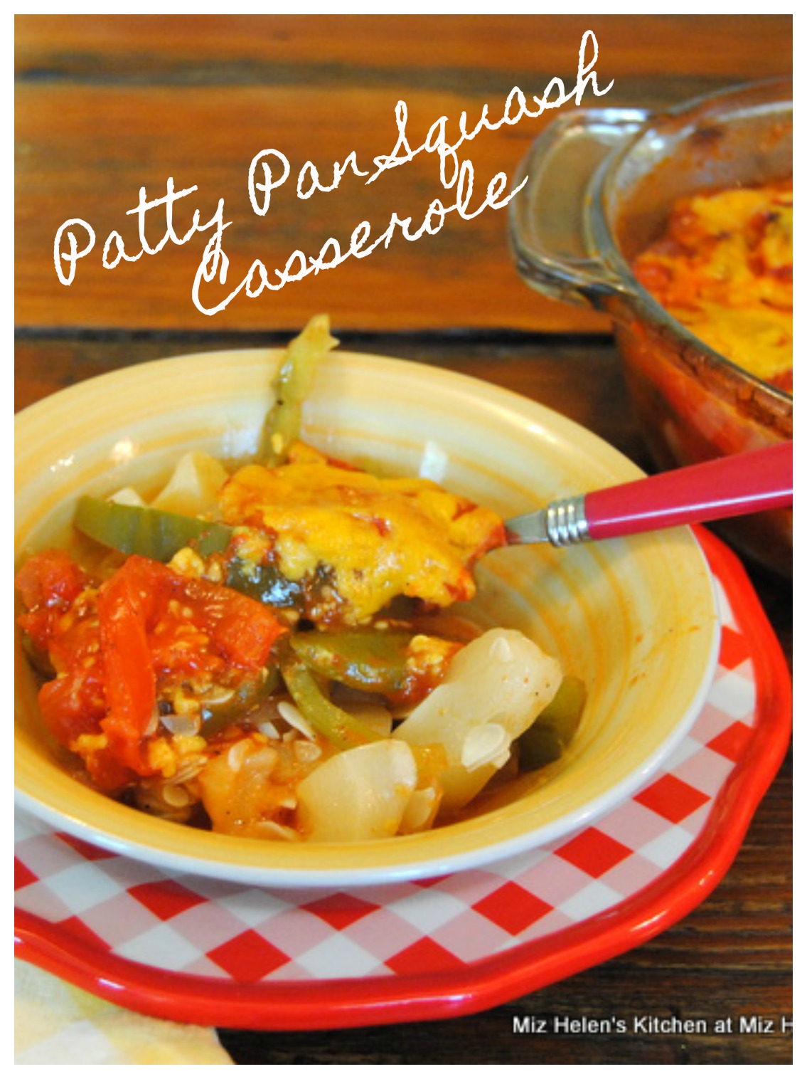 Patty Pan Squash Casserole