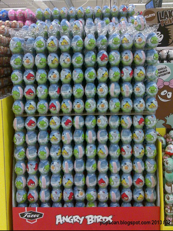 Popscan: Angry Birds chocolate Easter eggs