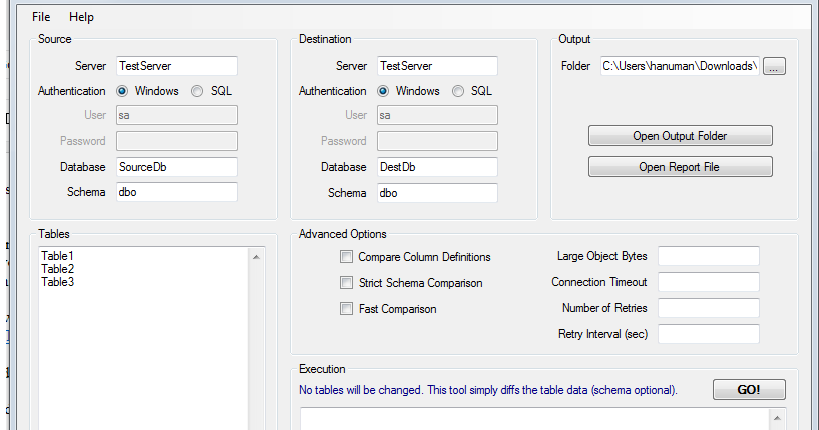 My MS SQL Experience: Good tool to compare SQL tables data between 2 ...