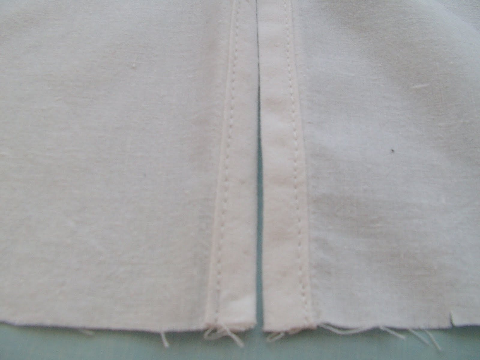 Shirley's Salad: Continuous Sleeve Placket