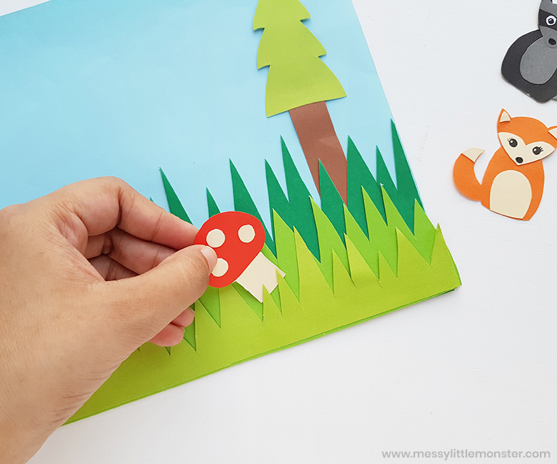 Woodland Animal Craft - Messy Little Monster