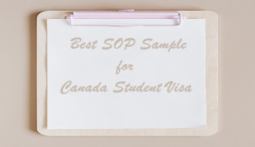 An Appealing SOP Sample for Canada Study Visa
