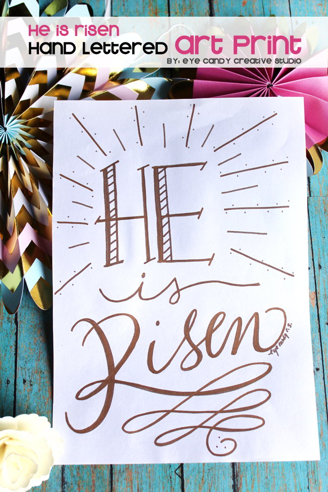 Eye Candy Creative Studio: ART PRINT :: HE is Risen