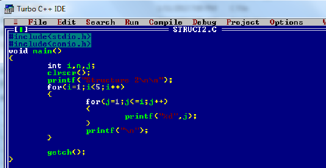 C Language Structure2 using For Loop C Language Structure2 using For Loop