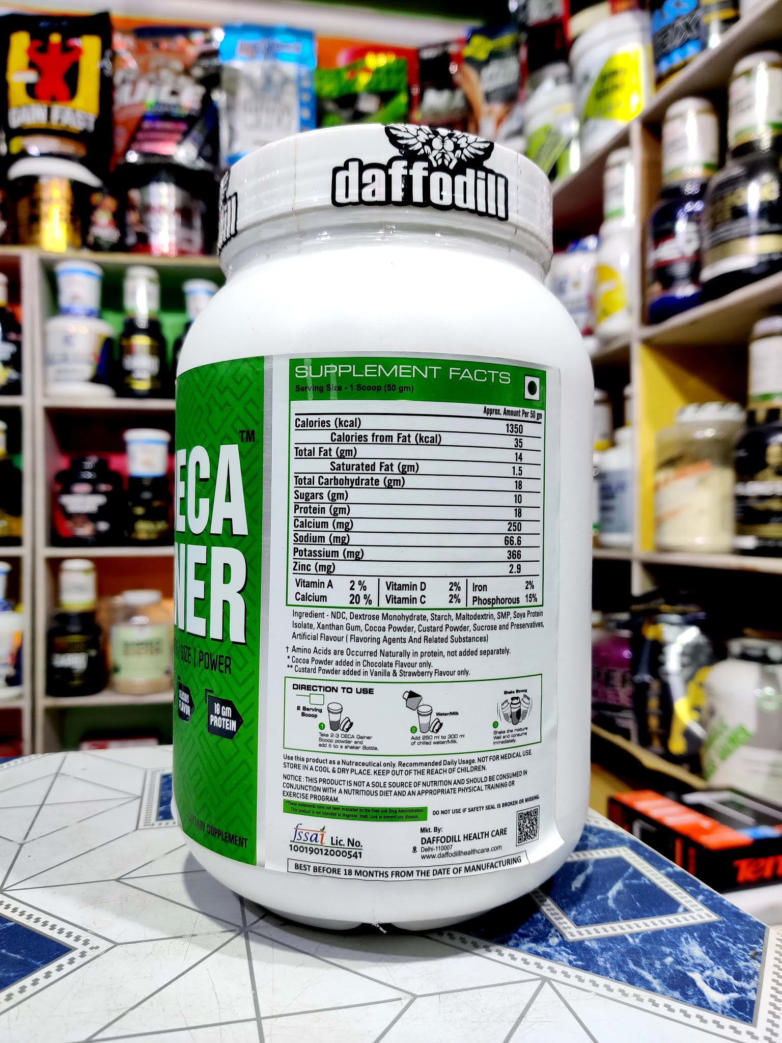 Daffodill Deca Gainer 1kg - NCRFS