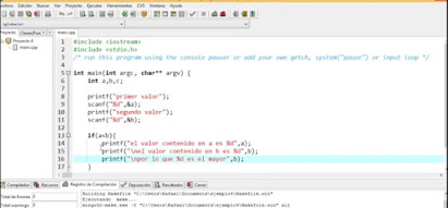 Programación Estructurada en el Lenguaje C++