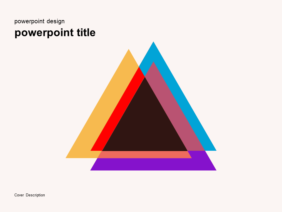 Triangle Layered Multiply PowerPoint Templates - PowerPoint Free