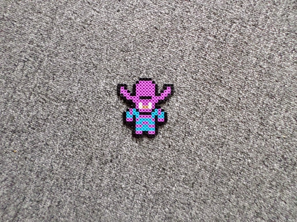 Long Black Fingers : Galactus, Silver Surfer, Venom, Sandman Perler Beads