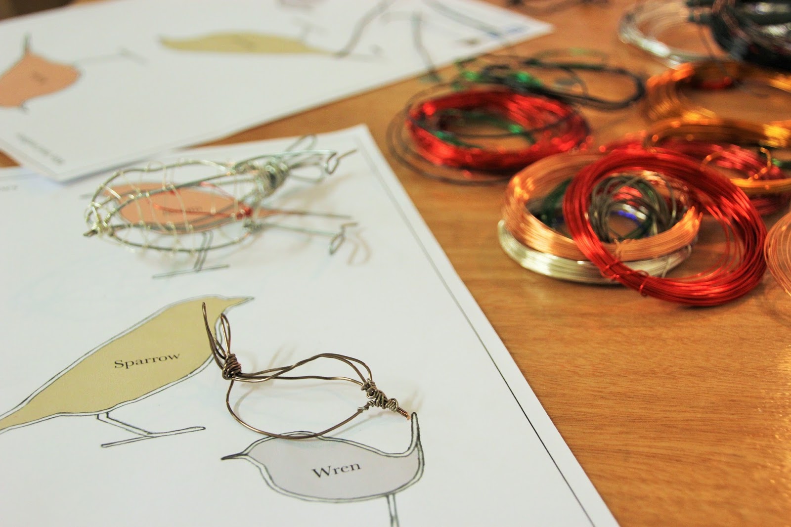 Wire Bird Workshop with Paper and Wood's Zach McLaughlin