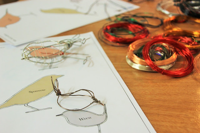 Wire Bird Workshop with Paper and Wood's Zach McLaughlin