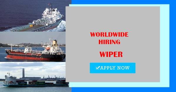 Seaman Jobs Rank Wiper - OfficiaI Info Seaman Job Vacancy By Rank ...