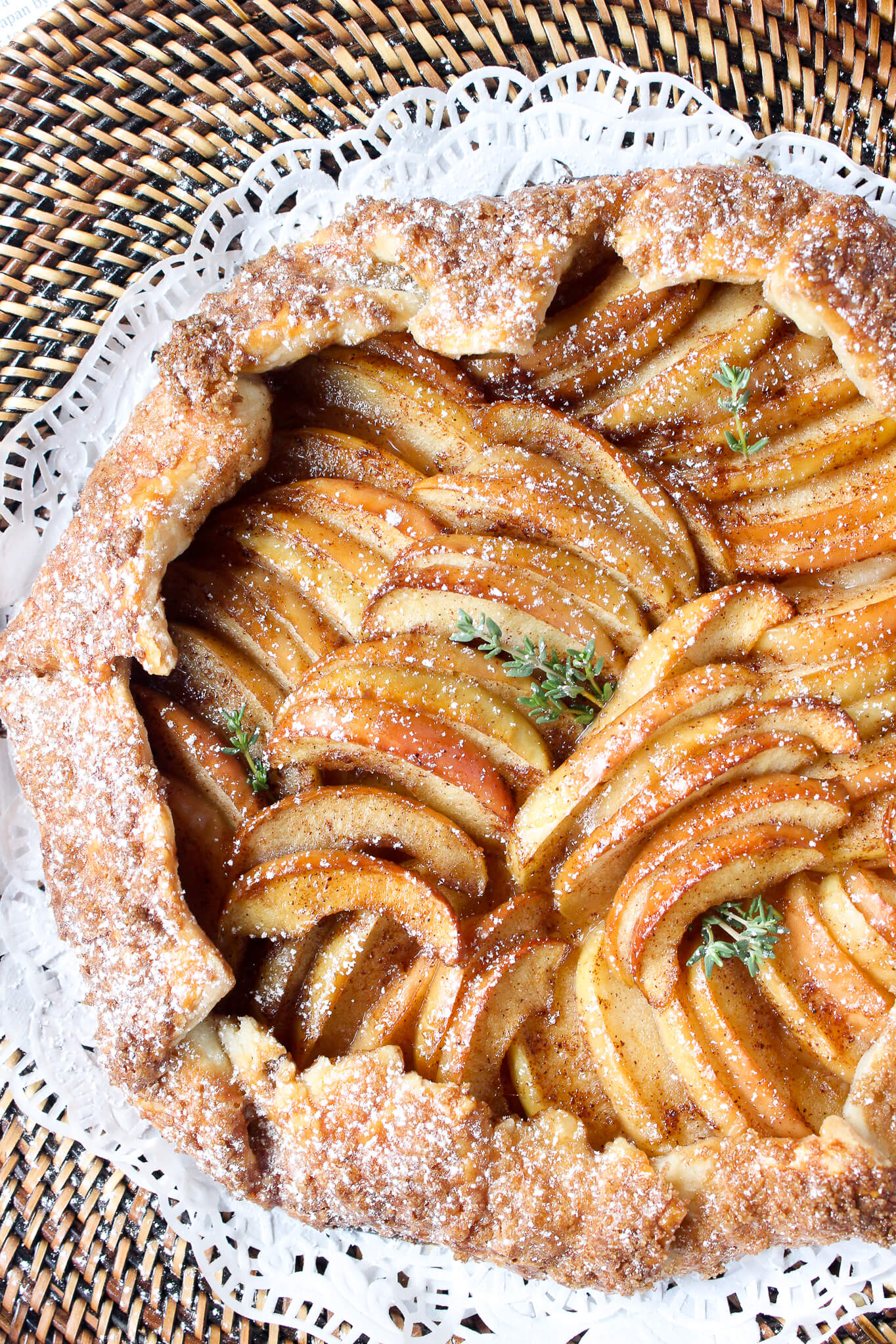 Content in a Cottage: Small Honeycrisp Apple Galette