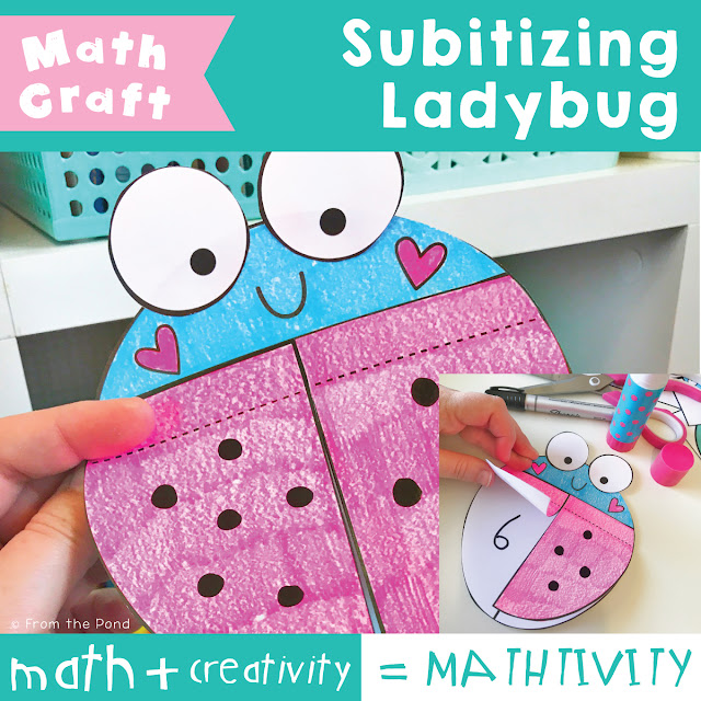 Ladybug Match & a FREE One Page Craft! | From the Pond