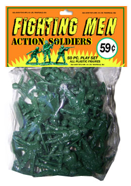 The Historical Miniaturist: Green Army Men - Yoga Joes