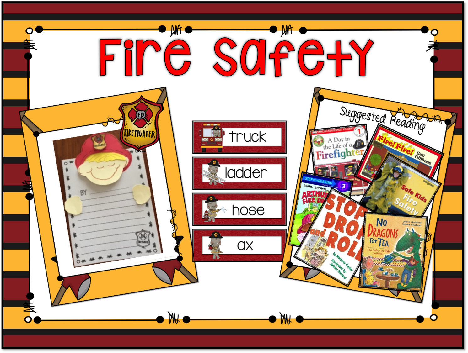 1st Grade Hip Hip Hooray!: Fun with Fire Safety!