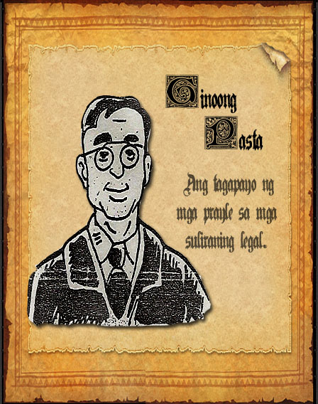 Ginoong Pasta El Filibusterismo