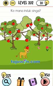 Brain Test : Level 201 202 203 204 205 206 207 208 209 210 Kunci ...