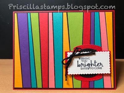 Priscilla's Papercrafts: Scrappy Strip Cards