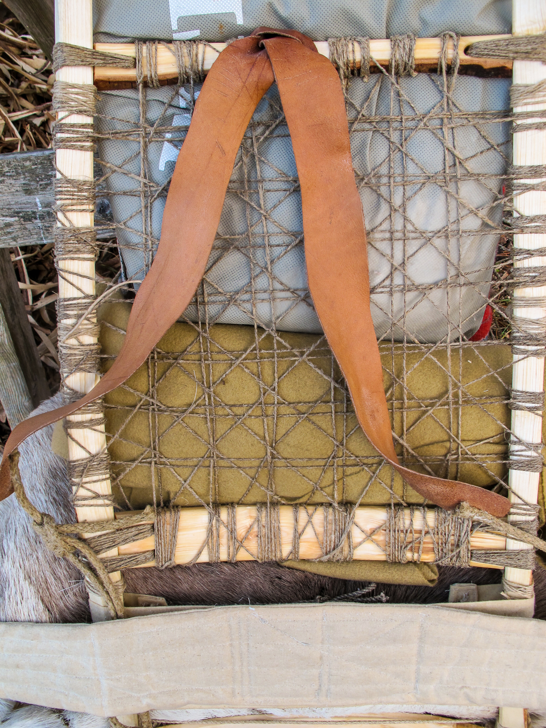 Paddle Reflections: Wooden pack frame project