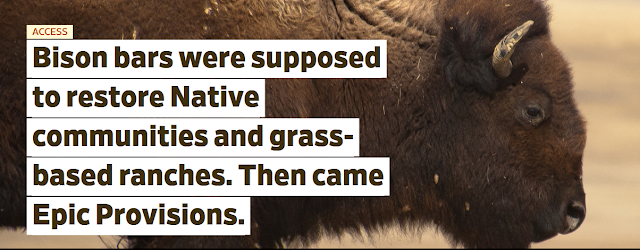 THE WESTERNER: Bison bars were supposed to restore Native communities ...