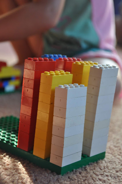 Math Monday: Lego Tens & Ones