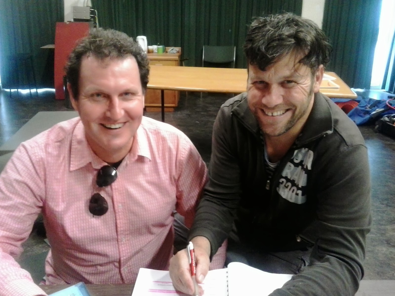 drama* on the waterfront: Becoming a playwright