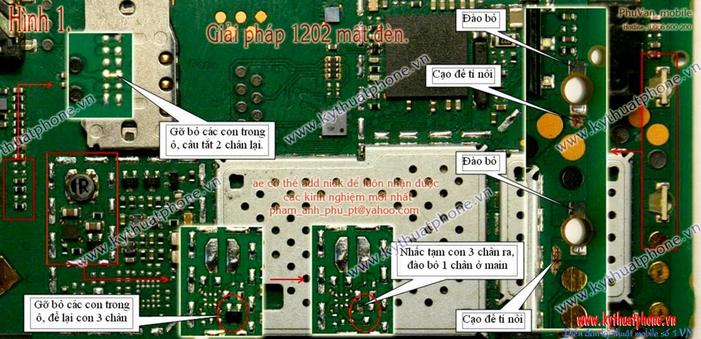 1202 mất đèn màn hình và đèn bàn phím - Thủ Thuật Mobile