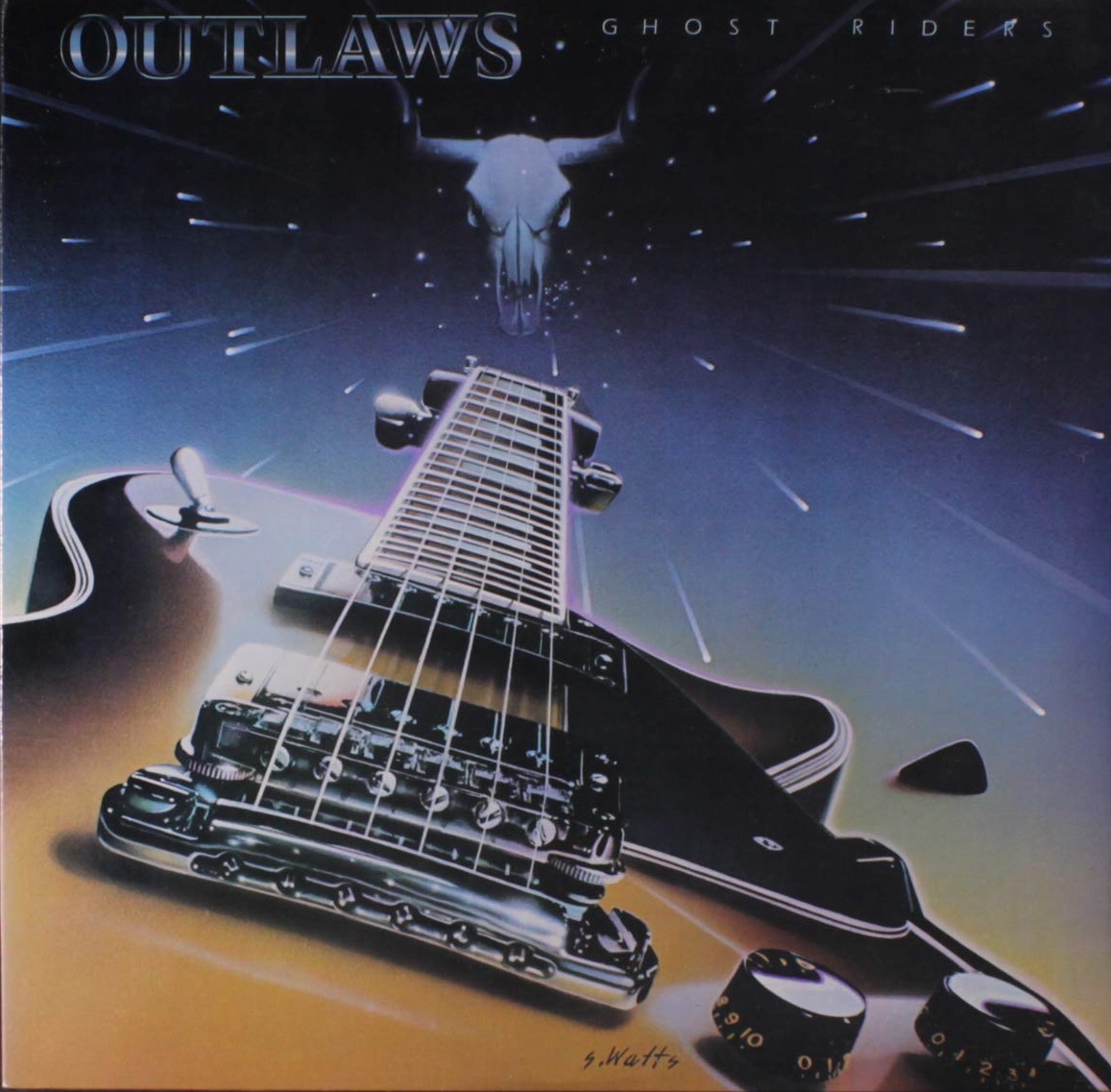 Classic Rock Covers Database: Outlaws - Ghost Riders (1980)