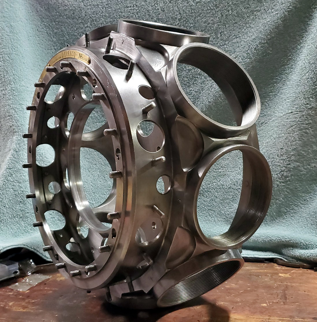 Just A Car Guy: the engine block of a WW1 120 Hp Le Rhone 9Jb radial ...