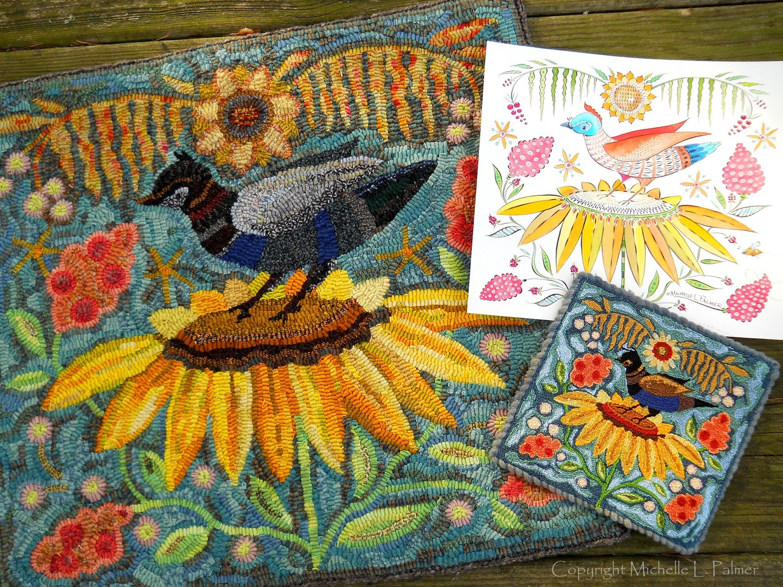 Michelle Palmer: Michelle Palmer Rug Hooking Week