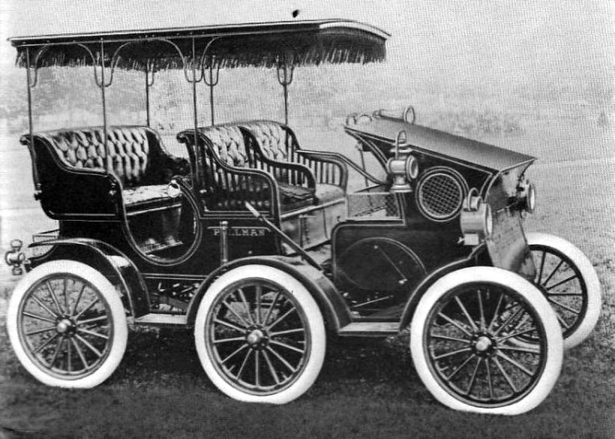 1903 Pullman Six-Wheeled Automobile | Vintage News Daily