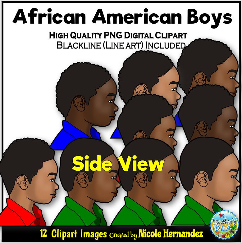 A Teacher's Idea: African American Kids Clip Art