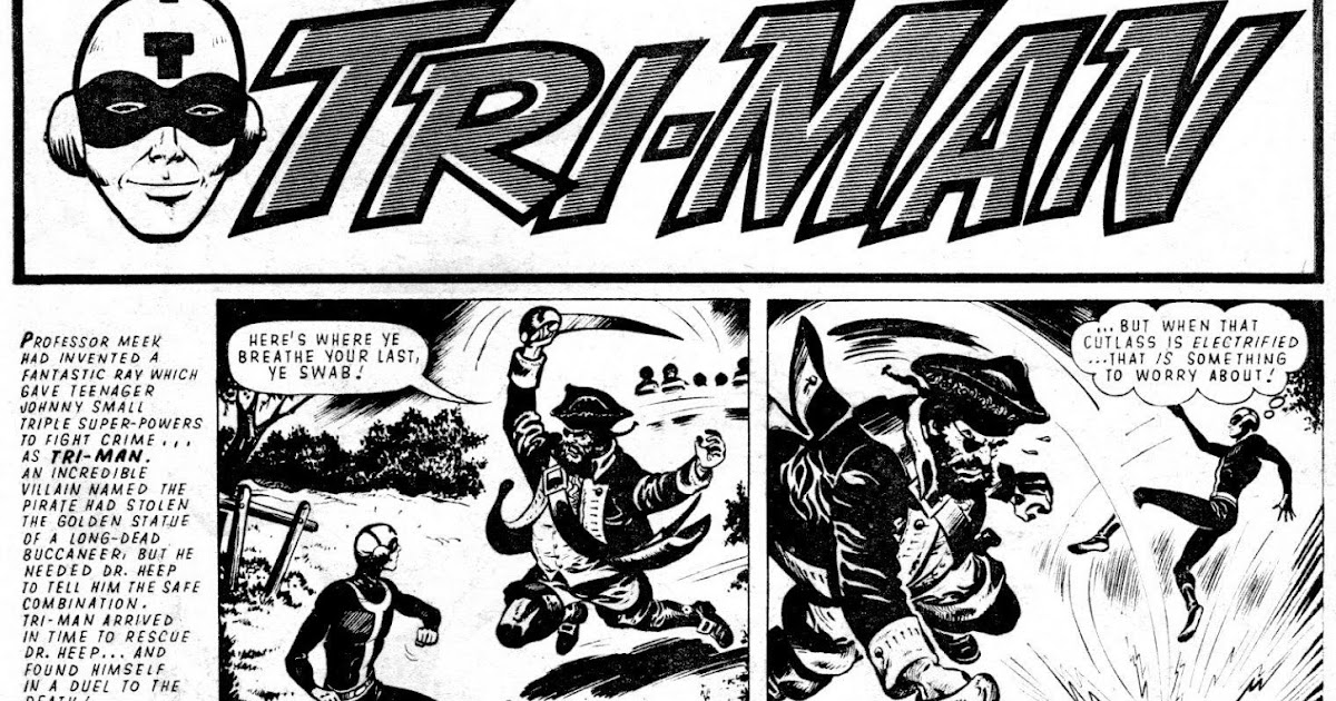 CRIVENS! COMICS & STUFF!: THE INCREDIBLE TRI-MAN - PART NINE...