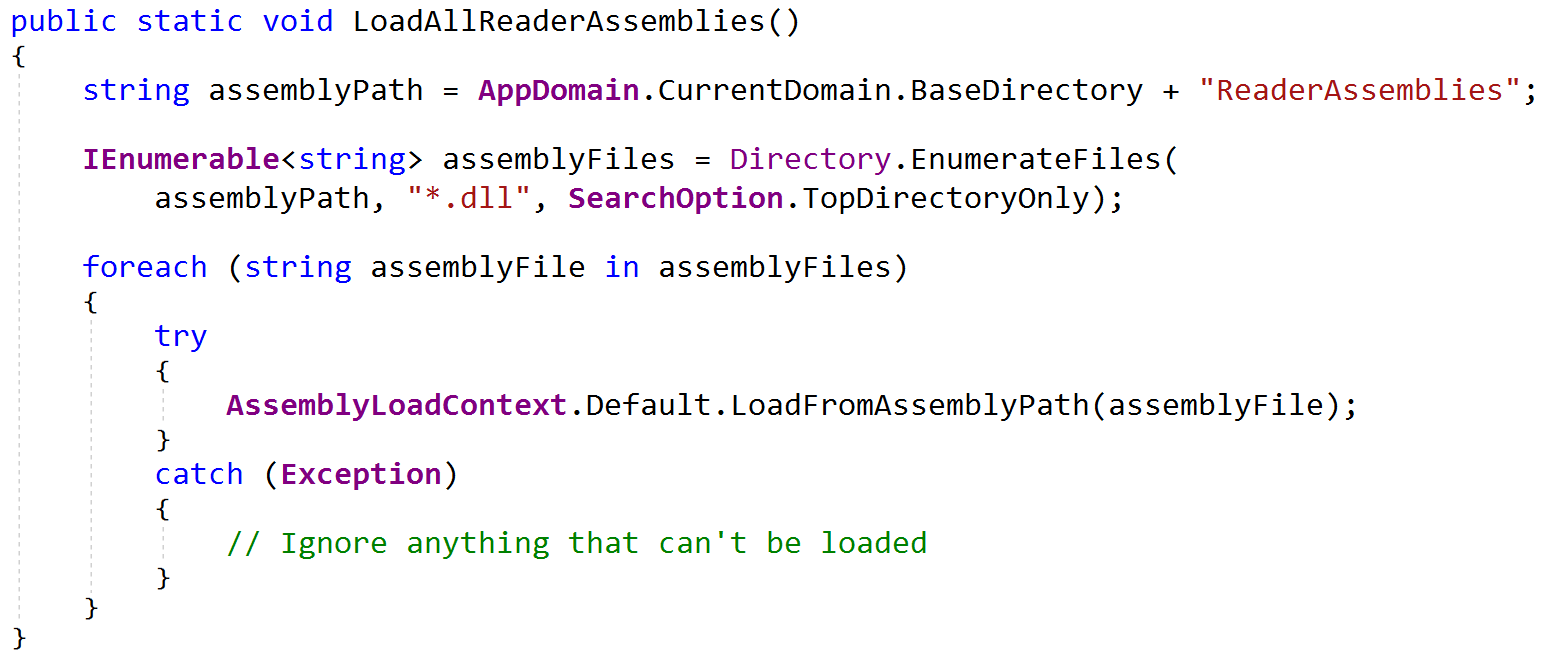 Jeremy Bytes: Using Type.GetType with .NET Core / Dynamically Loading ... Jeremy Bytes: Using Type.GetType with .NET Core / Dynamically Loading ...