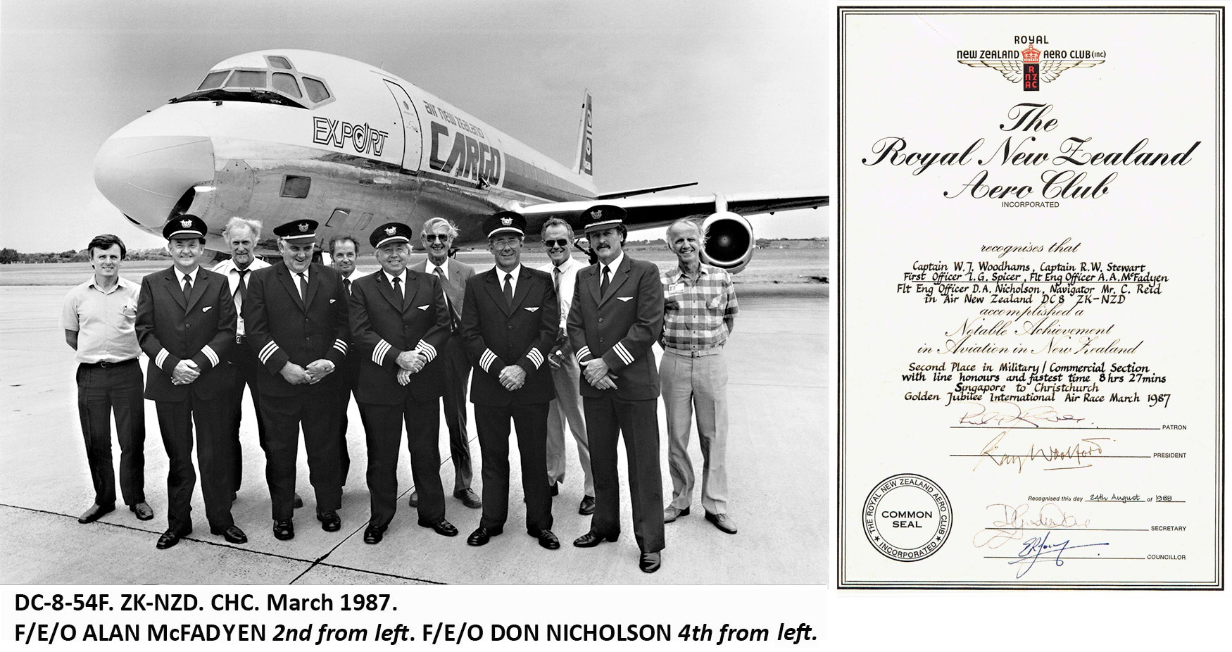 AIR NEW ZEALAND's FLIGHT ENGINEERS: MEN AT WORK (NEW VERSION)