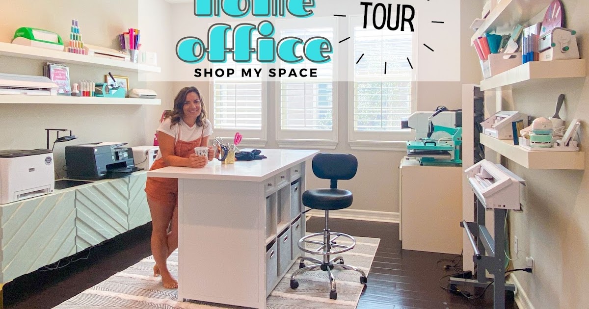 Silhouette School Craft Room and Home Office Tour - Silhouette School