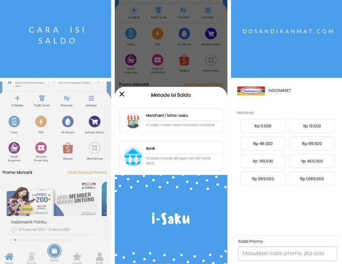 Bayar Apapun Lebih Mudah Menggunakan iSaku - Dede Sandi Rahmat