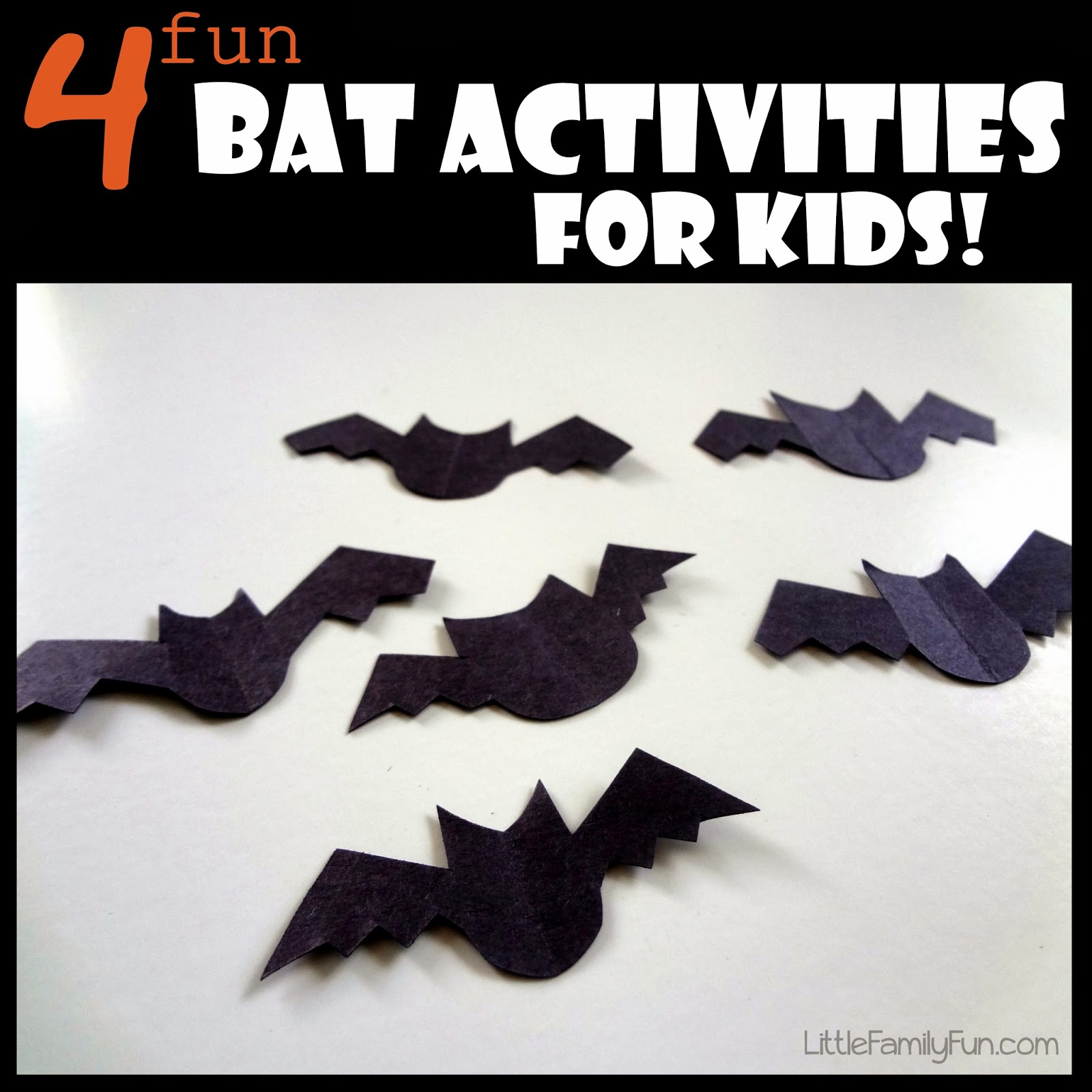 Little Family Fun: Bat Activities!