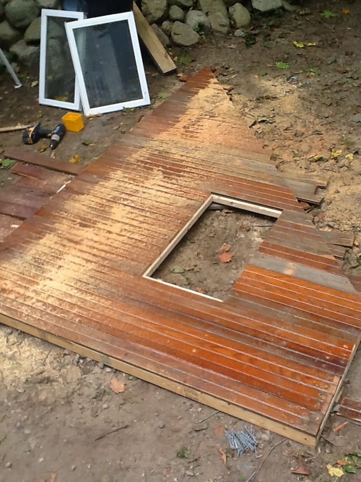 Relaxshacks.com: Another "Tiny house" building technique- Drop Cutting ...