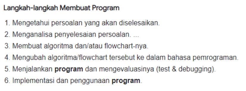 Kunci Jawaban Soal Algoritma dan Pemrograman - INFORMATIKA SMP