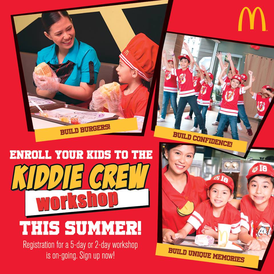 5 Reasons Why You Should Make Your Kid Join McDonald's 2018 Kiddie Crew ...