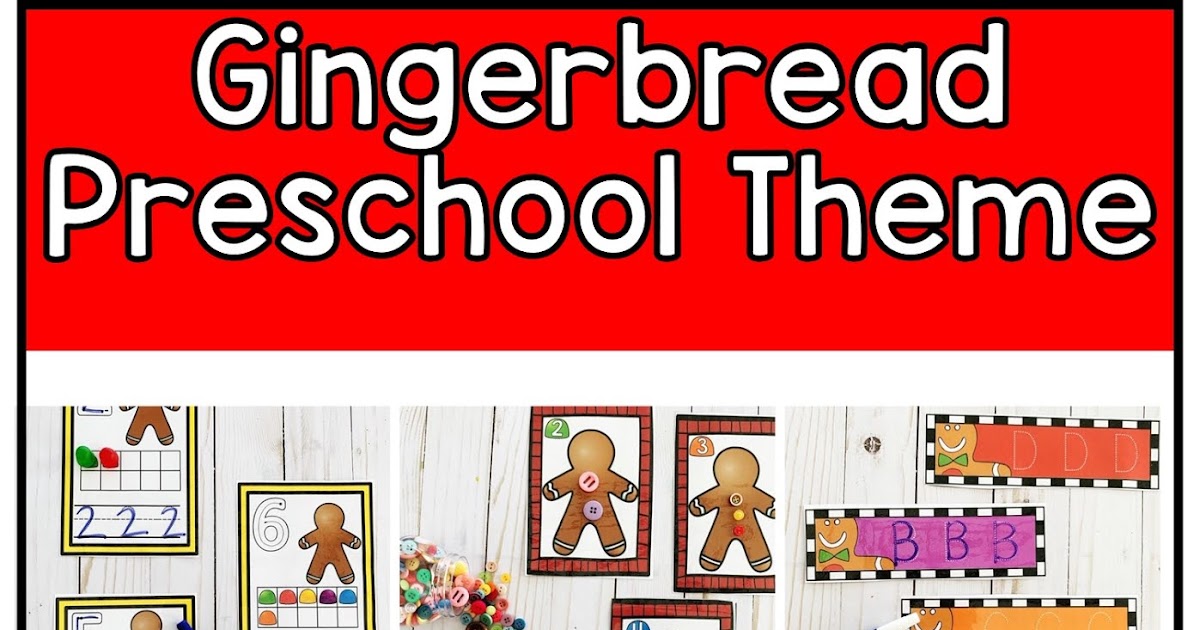 Gingerbread Preschool Pack | Busy Hands and Minds