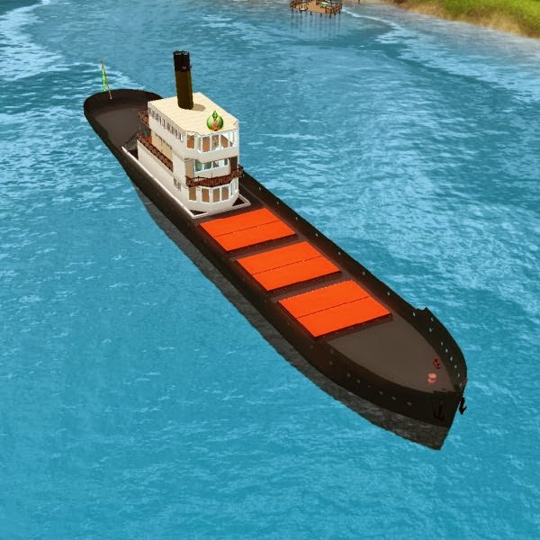 Simming in Magnificent Style: Steam ship Carey part 3